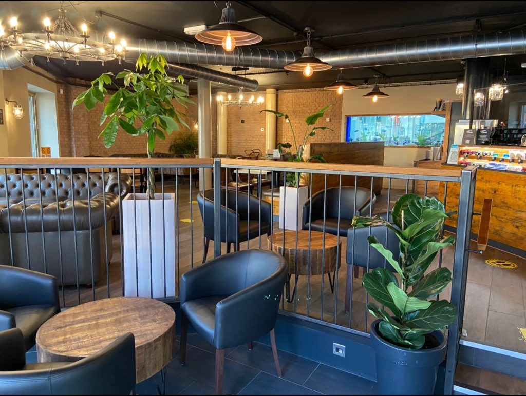 Coffee Mania Fit Out: Interior Systems Wales